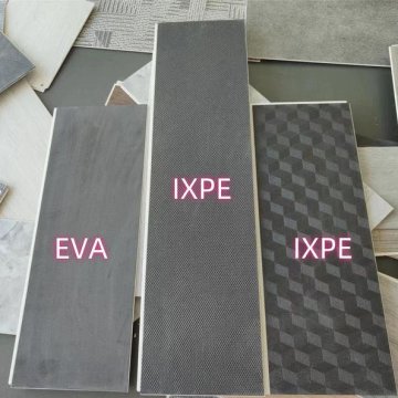 What is the difference between EVA and IXPE silent pads?