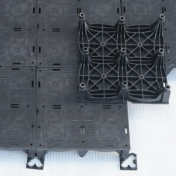 What is injection molded flooring?